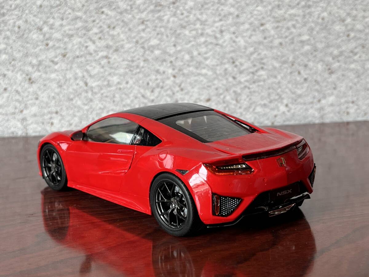 Yahoo!オークション - 1/24 NSX ホンダ シャコタン スポーツカー レッ...