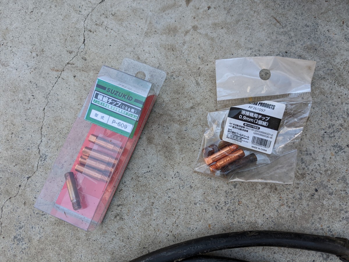 Yahoo!オークション - アストロプロダクツ 半自動溶接機 100V MIG ASTR...