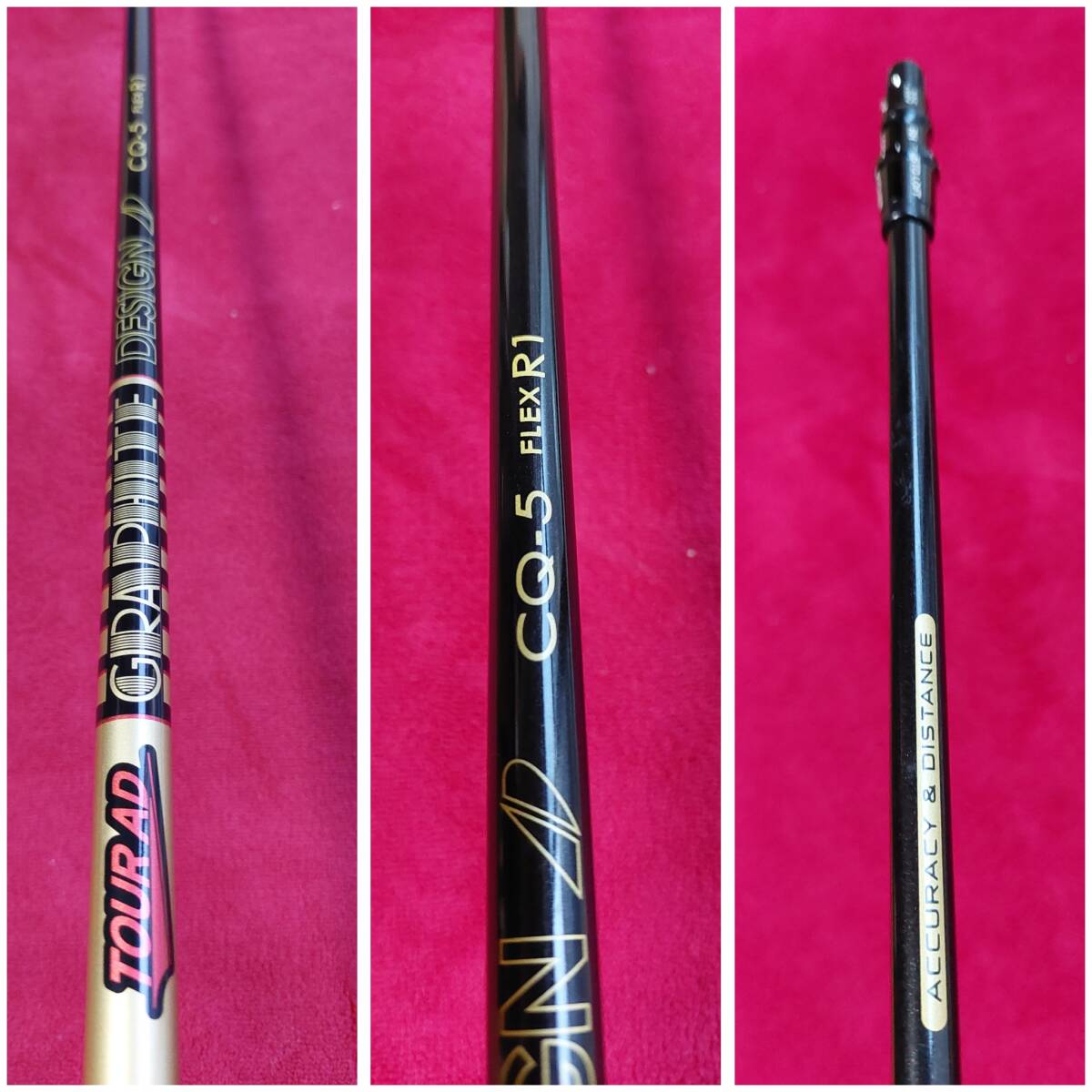 Yahoo!オークション - テーラーメイド ドライバー用 ツアーAD CQ-5（R1...