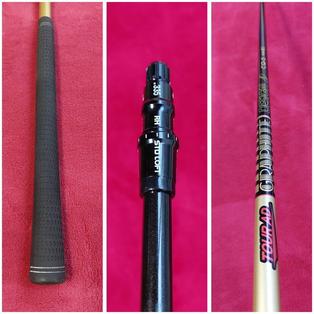 Yahoo!オークション - テーラーメイド ドライバー用 ツアーAD CQ-5（R1...