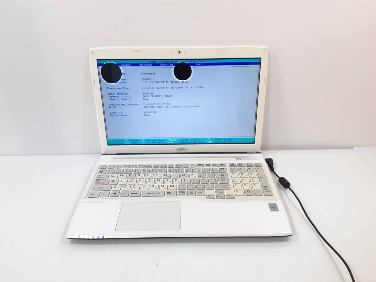 FUJITSU LIFEBOOK WA1/M Intel Core i5 4世代 BIOS確認 ノートパソコン ジャンク 154417(15インチ～)｜売買されたオークション情報、yahooの ...