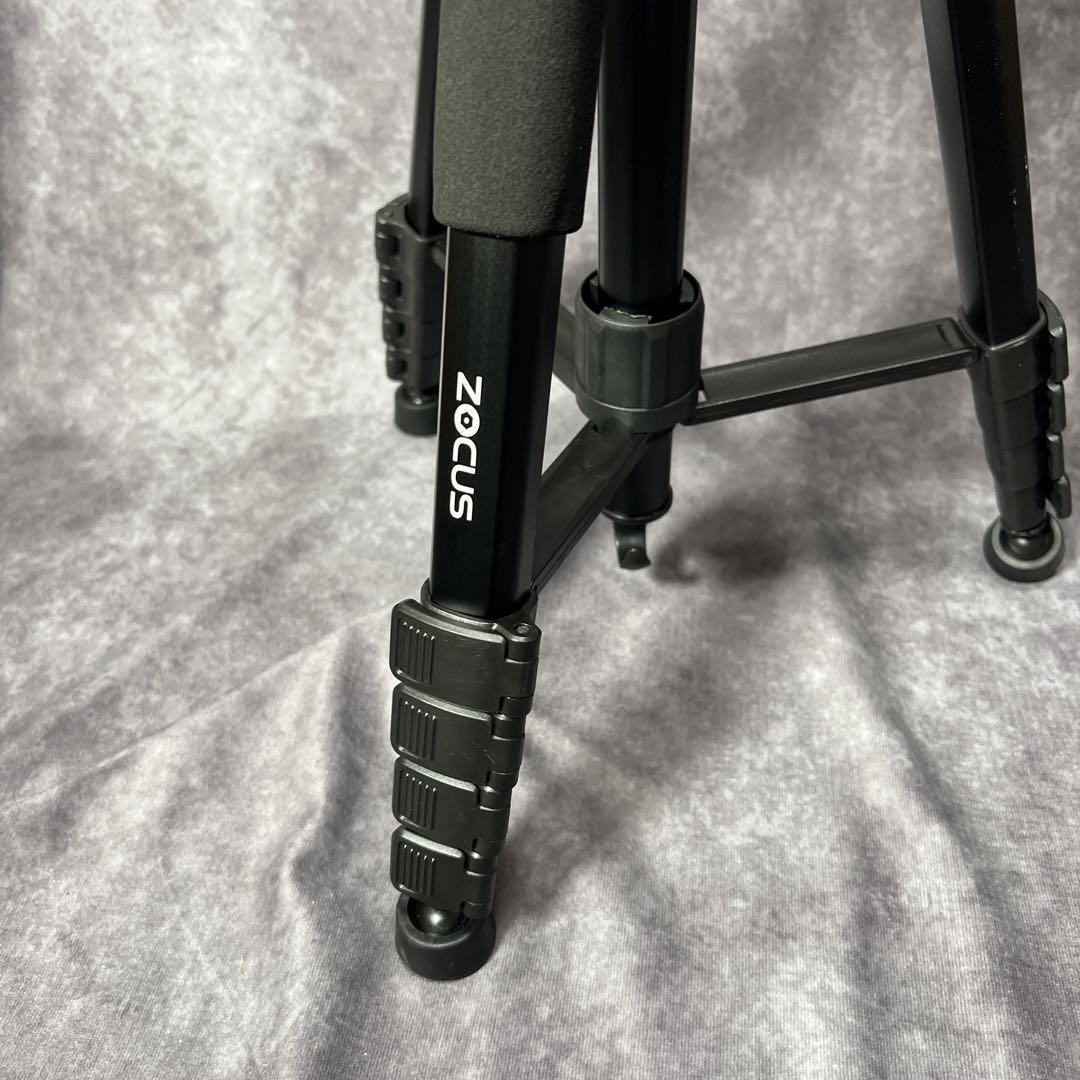 Yahoo!オークション - 【良品】ZOCUS 三脚 一脚可変式 全高1900mm 脚径...