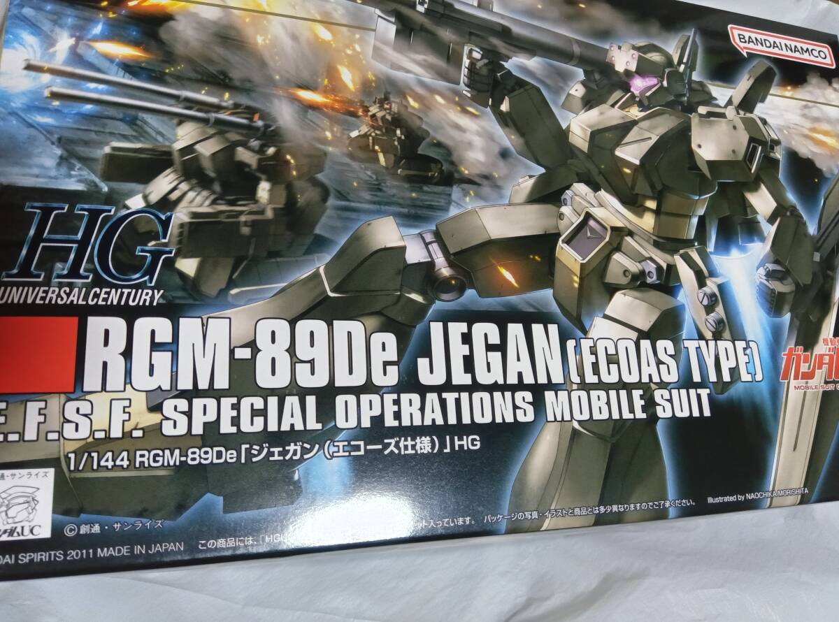 Yahoo!オークション - RGM-89De ジェガン エコーズ仕様 HG HGUC 機動...