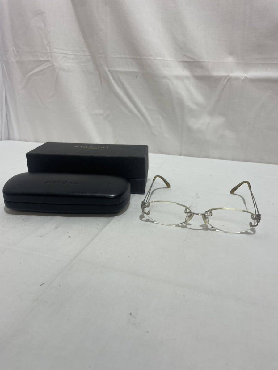 Yahoo!オークション - 【t561】 ブルガリ メガネ 度入り 眼鏡 BVLGARI