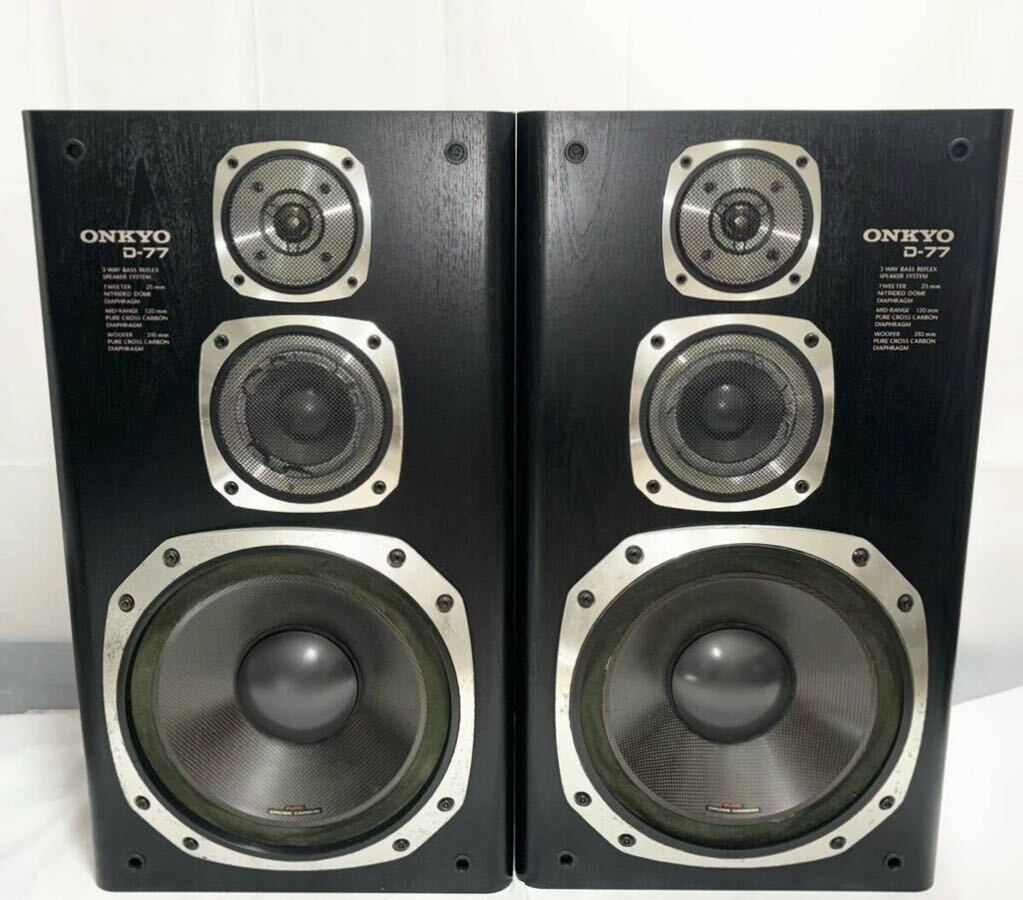 Yahoo!オークション - ONKYO オンキョー D-77X スピーカーペア オーデ...