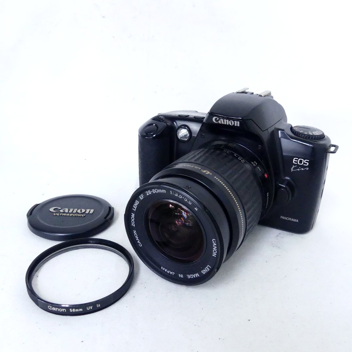 Yahoo!オークション - Canon キヤノン EOS Kiss PANORAMA + EF 28-80mm...