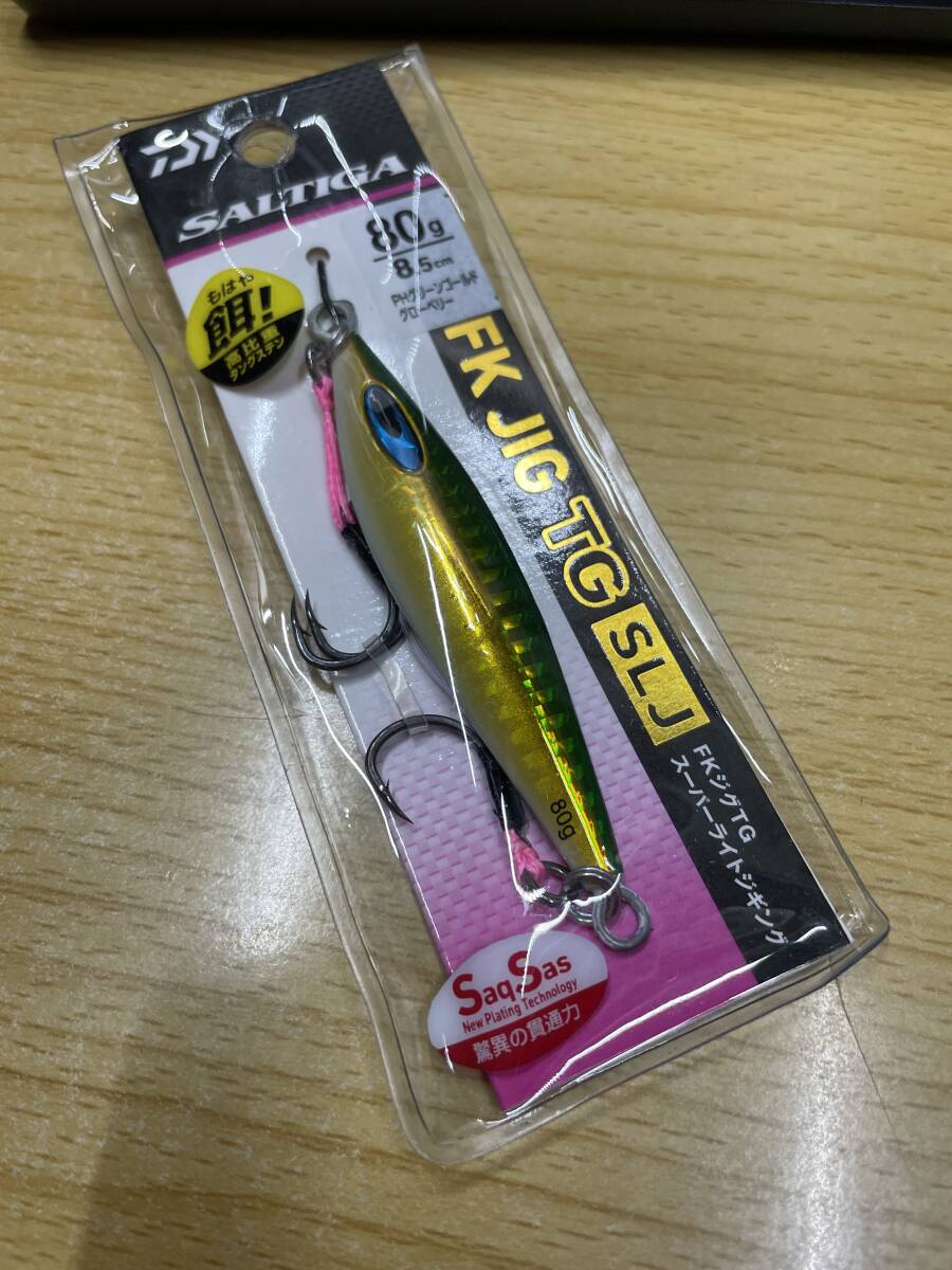 Yahoo!オークション - ダイワ ソルティガFKジグTG SLJ 80g PHグリーン...