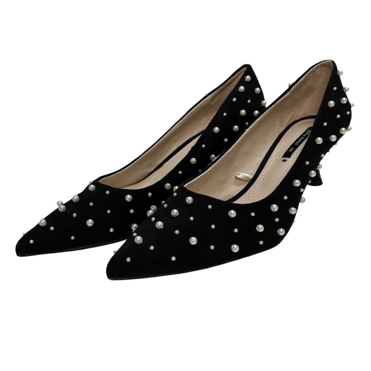 Yahoo!オークション - G749 ZARA BASIC ザラベーシック ポインテッドト...