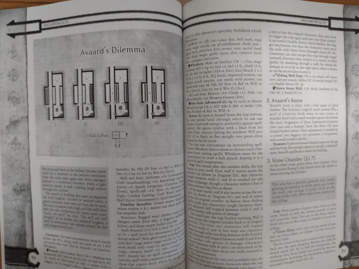 Yahoo!オークション - TRPG D&D 3版 英語版 BOOK OF CHALLENGES