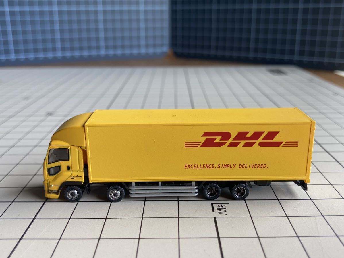 Yahoo!オークション - トラックコレクション DHL いすゞギガ 大型トラ...