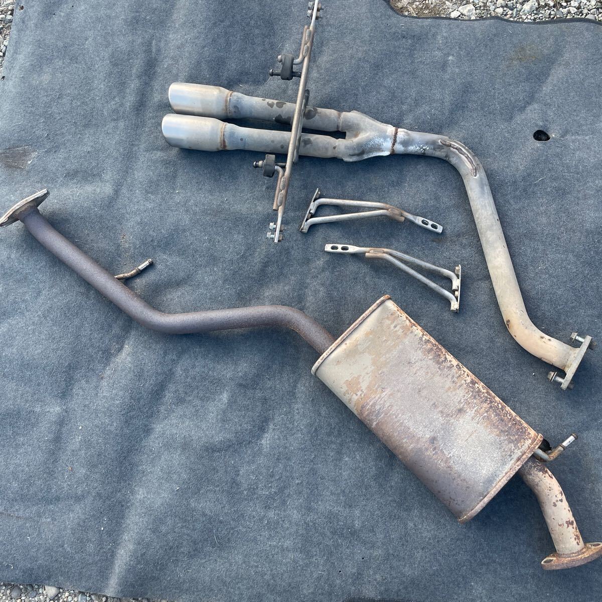 Yahoo!オークション - IQ KGJ10 モデリスタマフラー