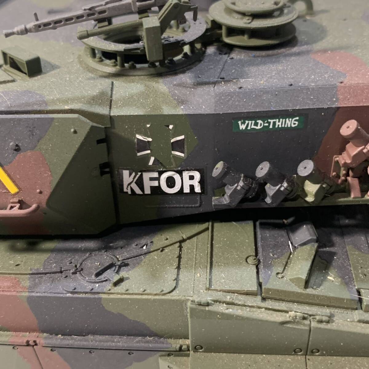 Yahoo!オークション - ドイツ レオパルト2A5・1/35・完成品・タミヤ