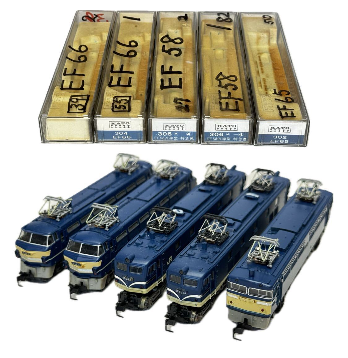 Yahoo!オークション - SG-752 KATO Nゲージ 鉄道模型 電気機関車 5台 ...
