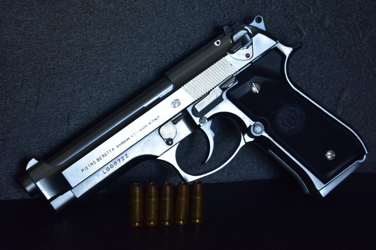 Yahoo!オークション - マルシン ベレッタ M92F INOX リアル刻印 モデル...