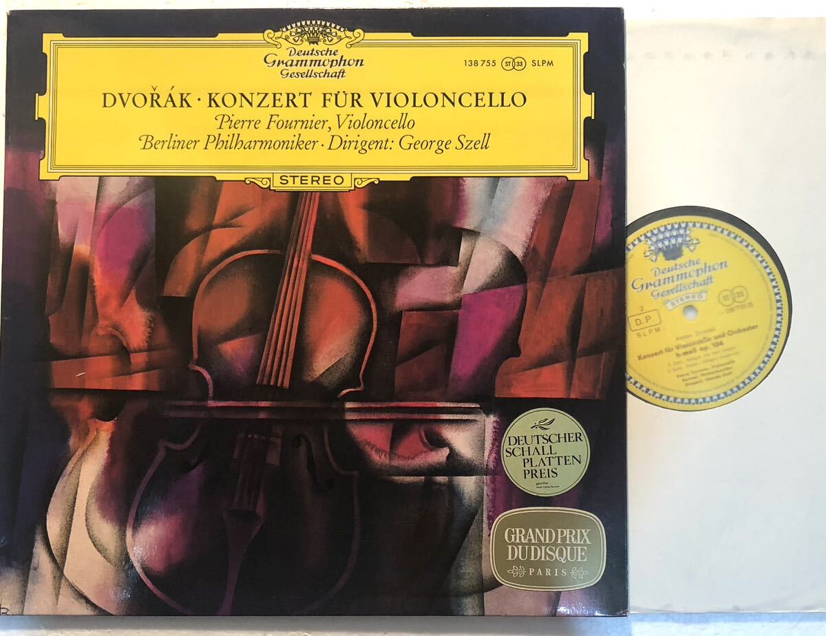 Yahoo!オークション - 独DGG SLPM フルニエ ドヴォルザーク チェロ協奏...