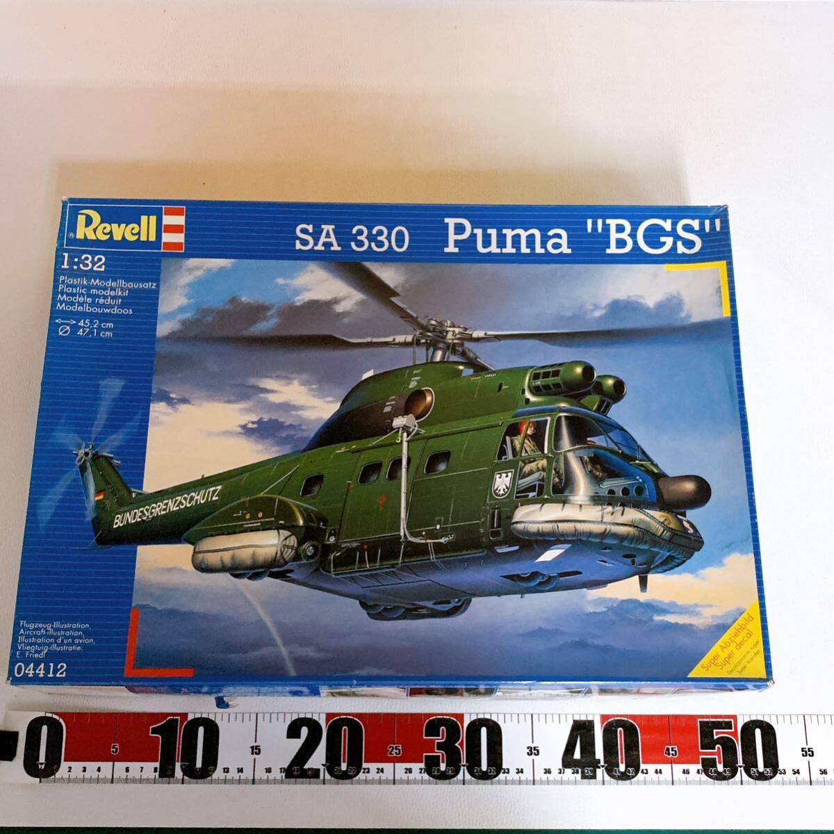Yahoo!オークション - YH3-W9/28 Revell 04412 SA330 Puma BGS 1 32 レ...