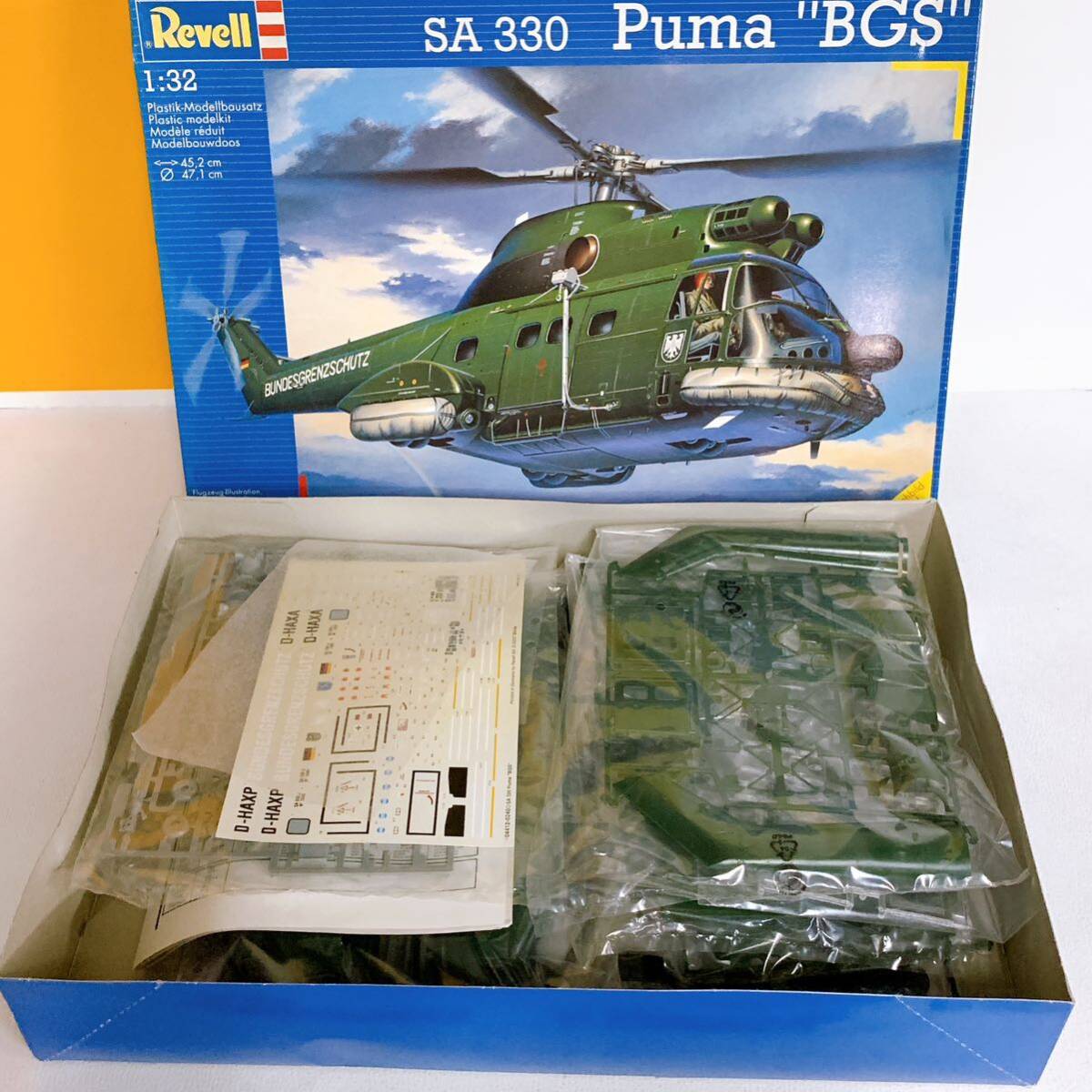 Yahoo!オークション - YH3-W9/28 Revell 04412 SA330 Puma BGS 1 32 レ...