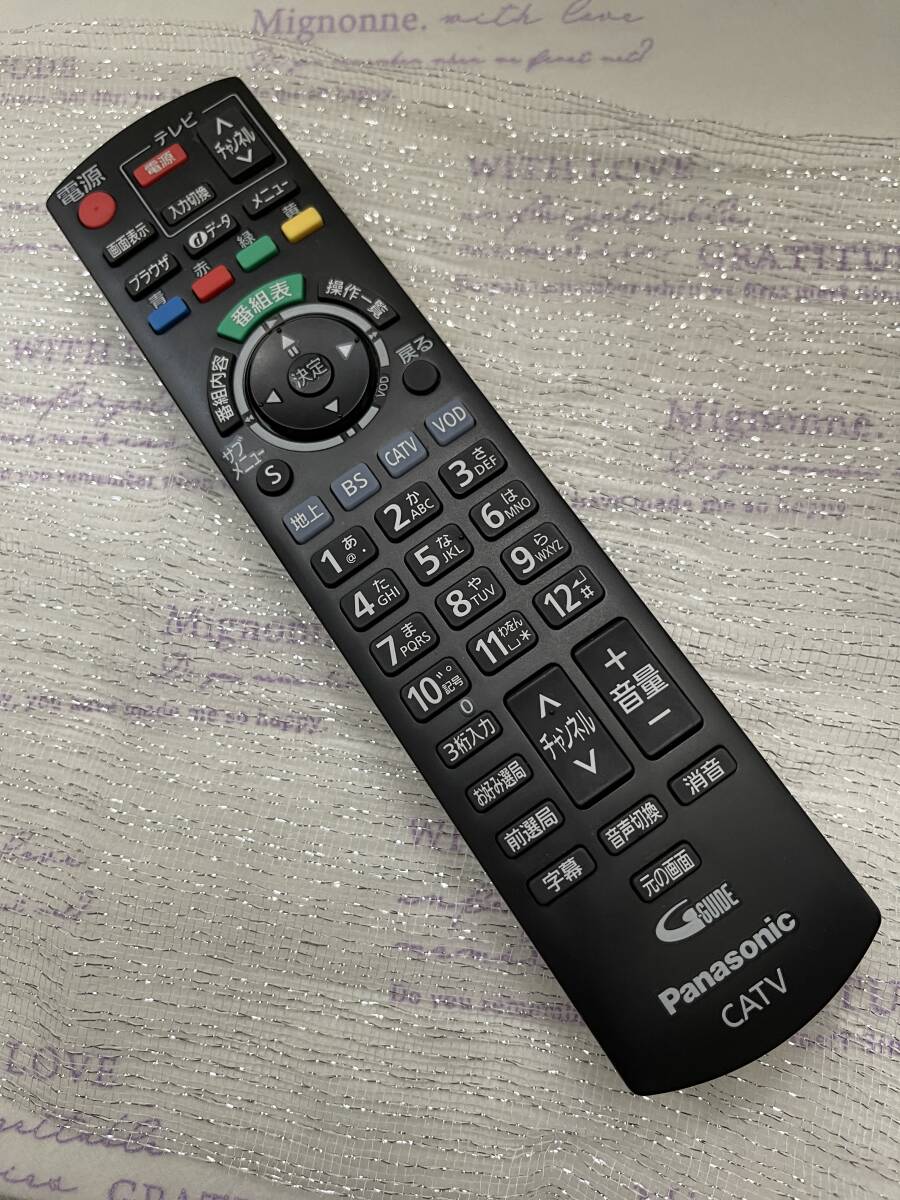 Yahoo!オークション - パナソニック／Panasonic テレビリモコン 「N2Q...