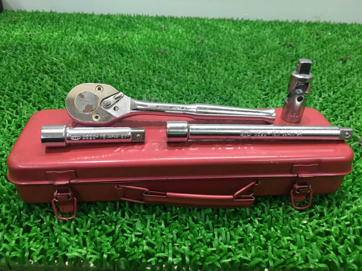 Yahoo!オークション - 【0907】 KTC ラチェットソケットセット B211 IT...