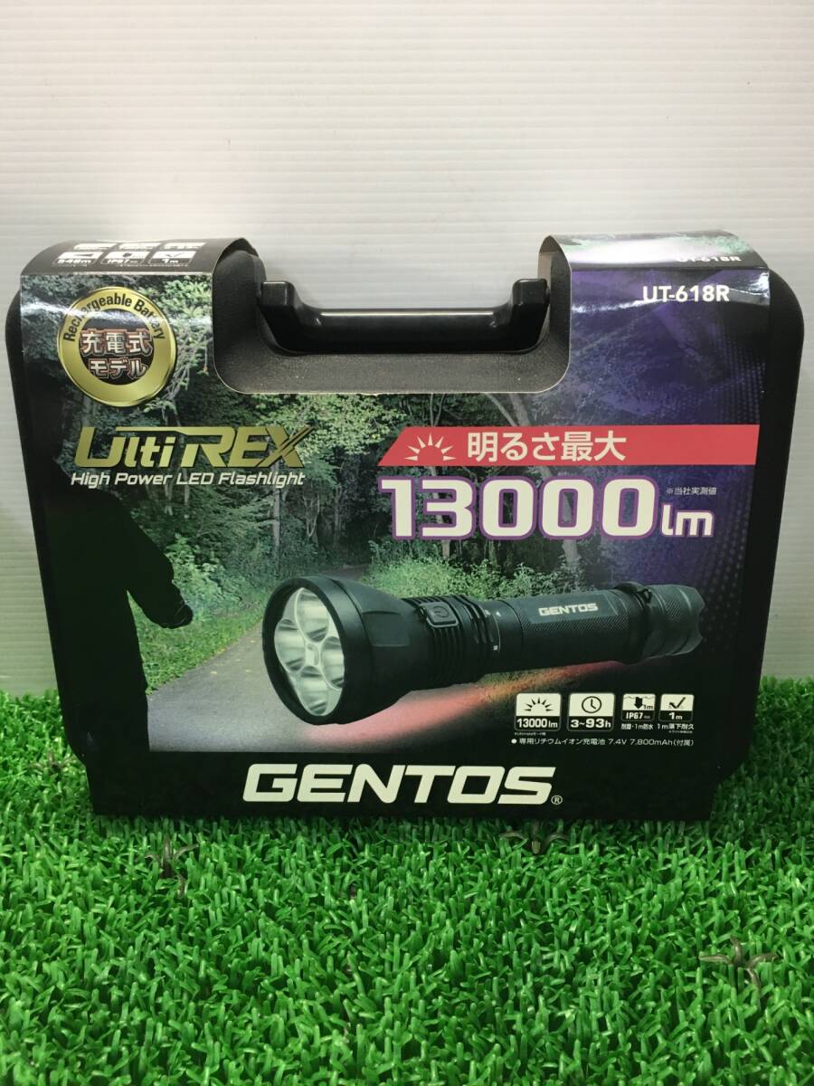 品 0907 GENTOS ジェントス LED 懐中電灯 充電式 アルティレックス UT-618R ANSI規格準拠 ITZT5SBATXTY(工具、DIY用品)｜売買されたオークション情報 ...