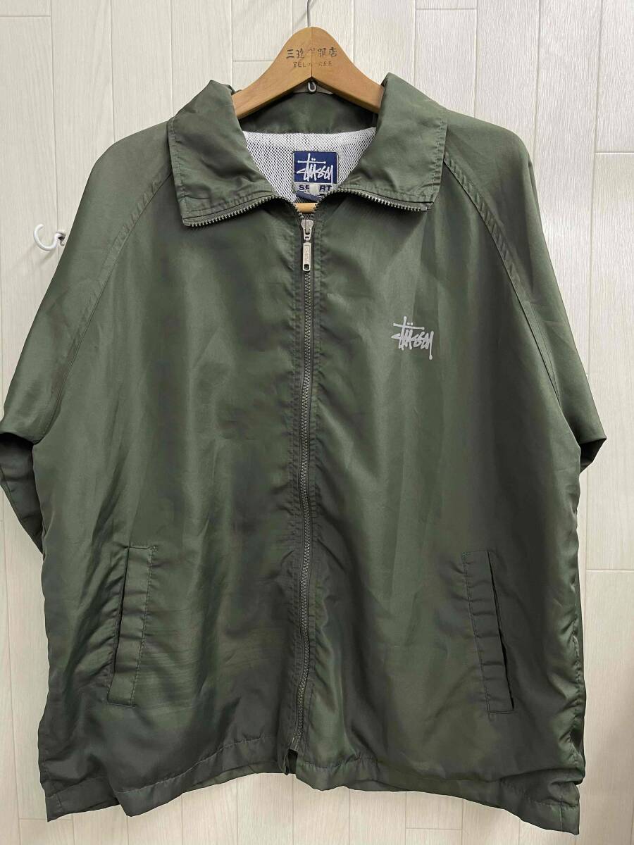 Yahoo!オークション - KA38 STUSSY ナイロンジャケット L