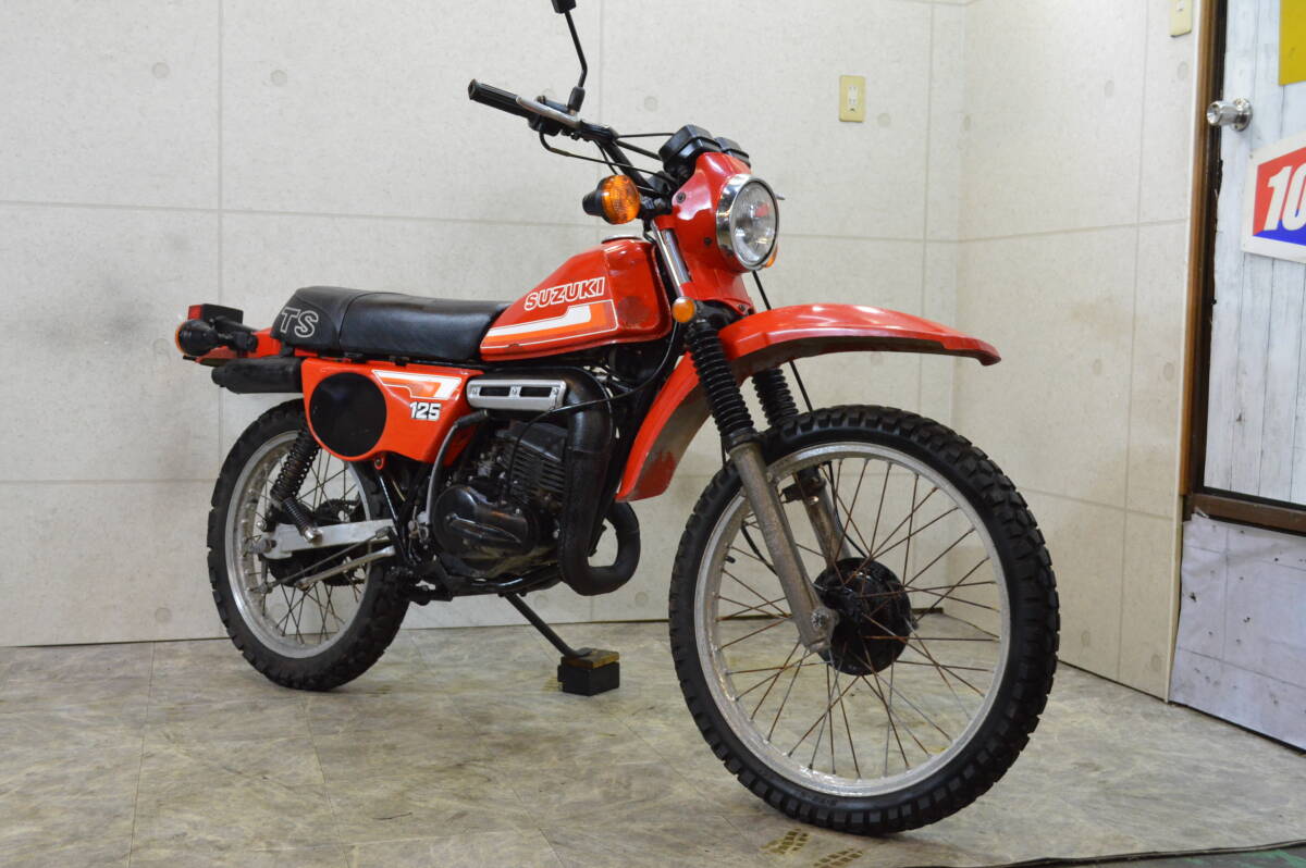 Yahoo!オークション - SUZUKI TS125 ハスラー125 TS1252 空冷 2st ）検...