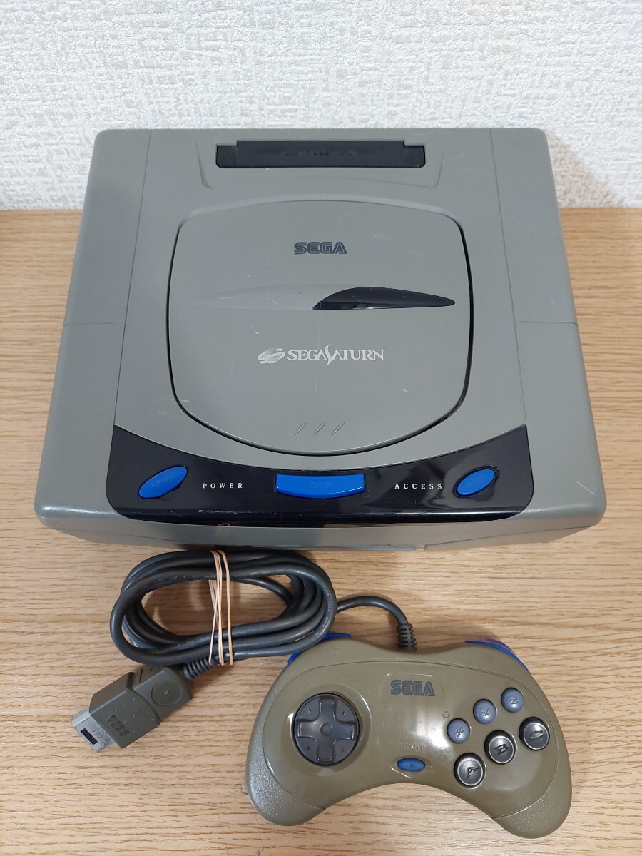 SEGA セガ SS SEGA SATURN セガサターン本体 HST-3200 グレー(本体、アクセサリー)｜売買されたオークション情報、yahooの商品情報をアーカイブ公開 ...