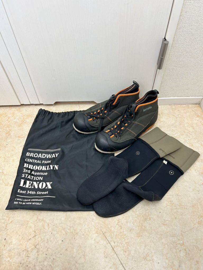 YT0920 Foxfire/フォックスファイヤー airista エアリスタ ウェーディングシューズ mout-bell モンベル ソックス 26.0cm(その他)｜売買されたオークション ...