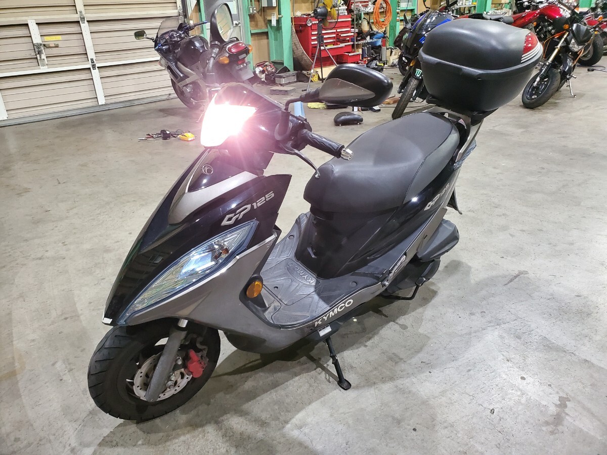 Yahoo!オークション - 格安 キムコ GP125 セル始動 42640km