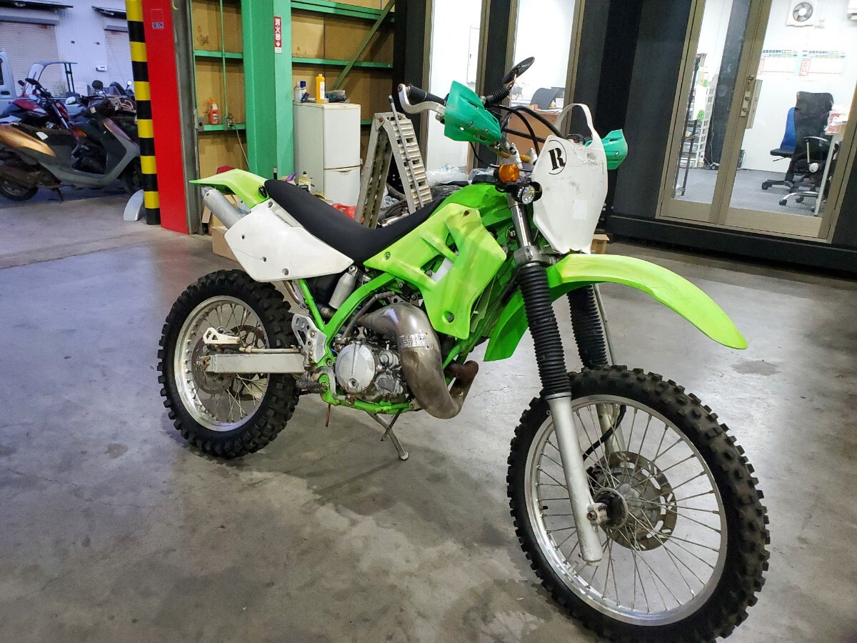 Yahoo!オークション - 格安 KDX220SR KDX220 KDX200 実動 23911km DX...