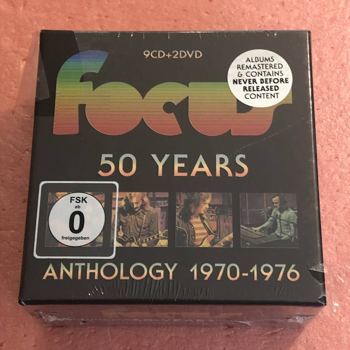 Yahoo!オークション - 未開封 9CD+2DVD Focus 50 Years Anthology 1970...