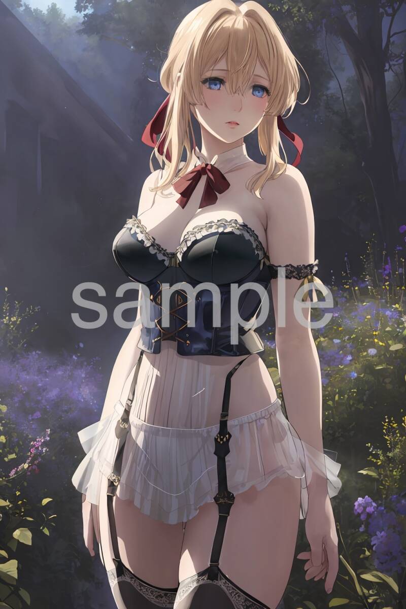 Yahoo!オークション - 3810 ヴァイオレット エヴァーガーデン 美女ポス...