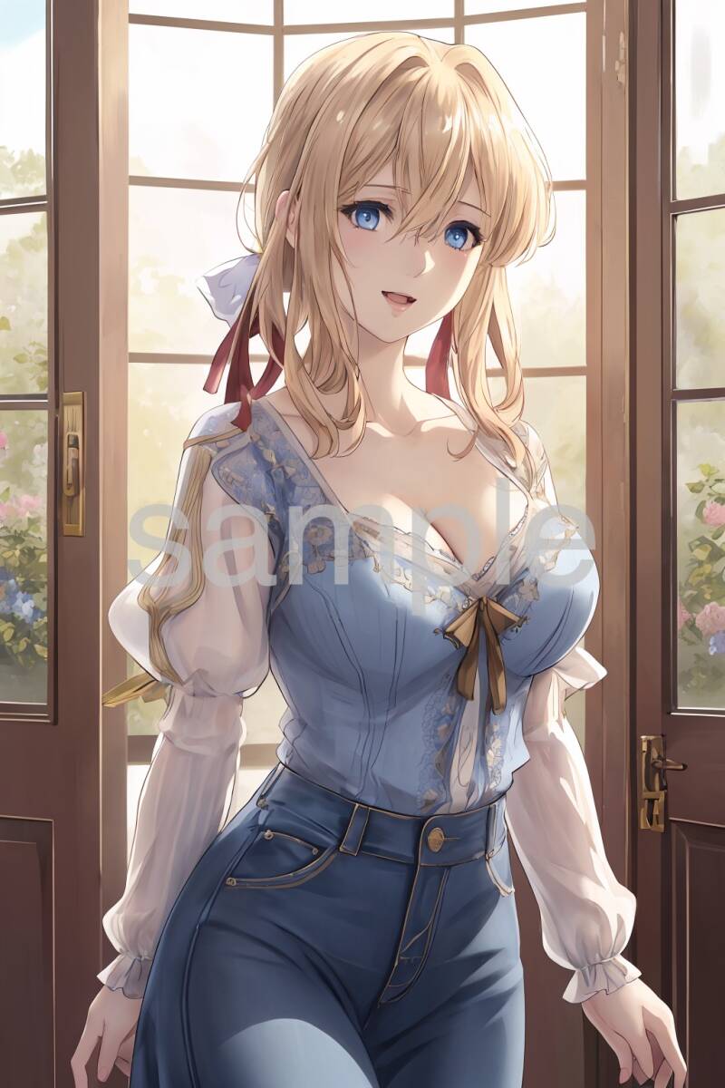 Yahoo!オークション - 3814 ヴァイオレット エヴァーガーデン 美女ポス...