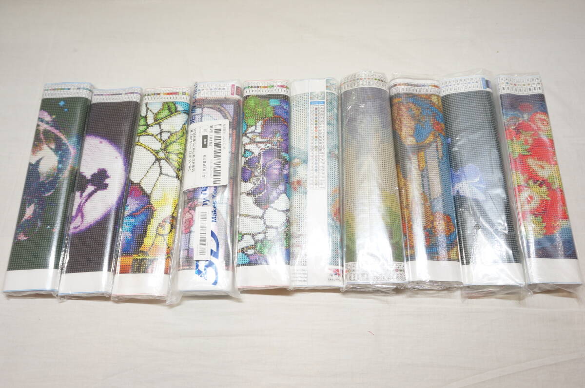 Yahoo!オークション - 【K23A】10点セット ダイヤモンド ペインティン...