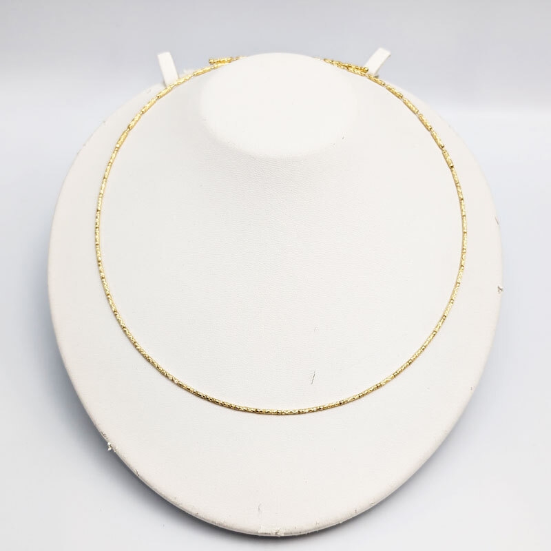 Yahoo!オークション - 【美品】K18 磁石入り ネックレス 全長56cm 実重...