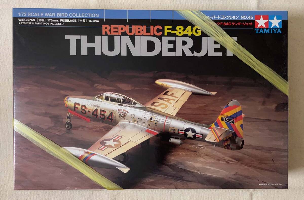 Yahoo!オークション - タミヤ 1/72 リパブリックF-89Gサンダージェッ...