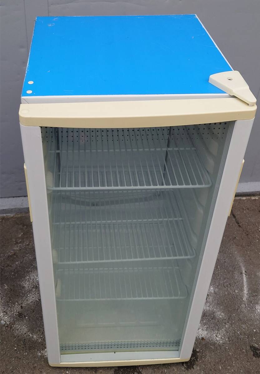 Yahoo!オークション - 冷蔵ショーケース 100v 92L ㈱オフィスコンビニ...