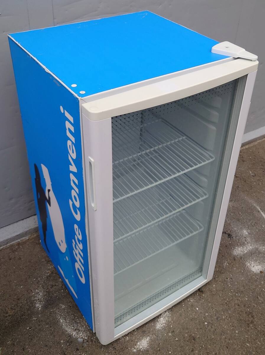 Yahoo!オークション - 冷蔵ショーケース 100v 92L ㈱オフィスコンビニ...