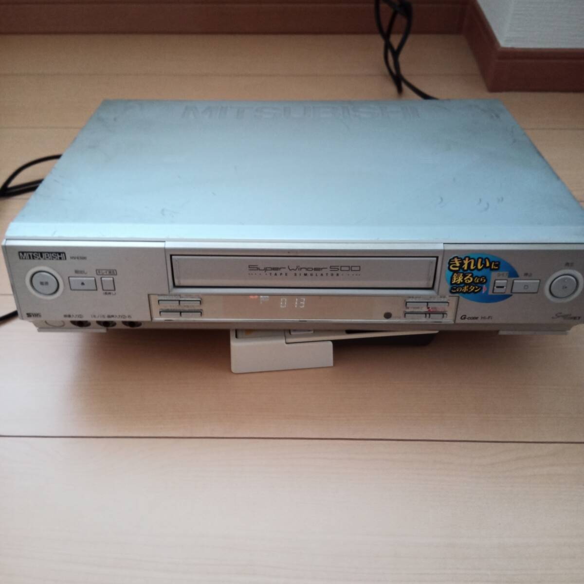 Yahoo!オークション - 三菱電機 VHSビデオデッキ HV-E500