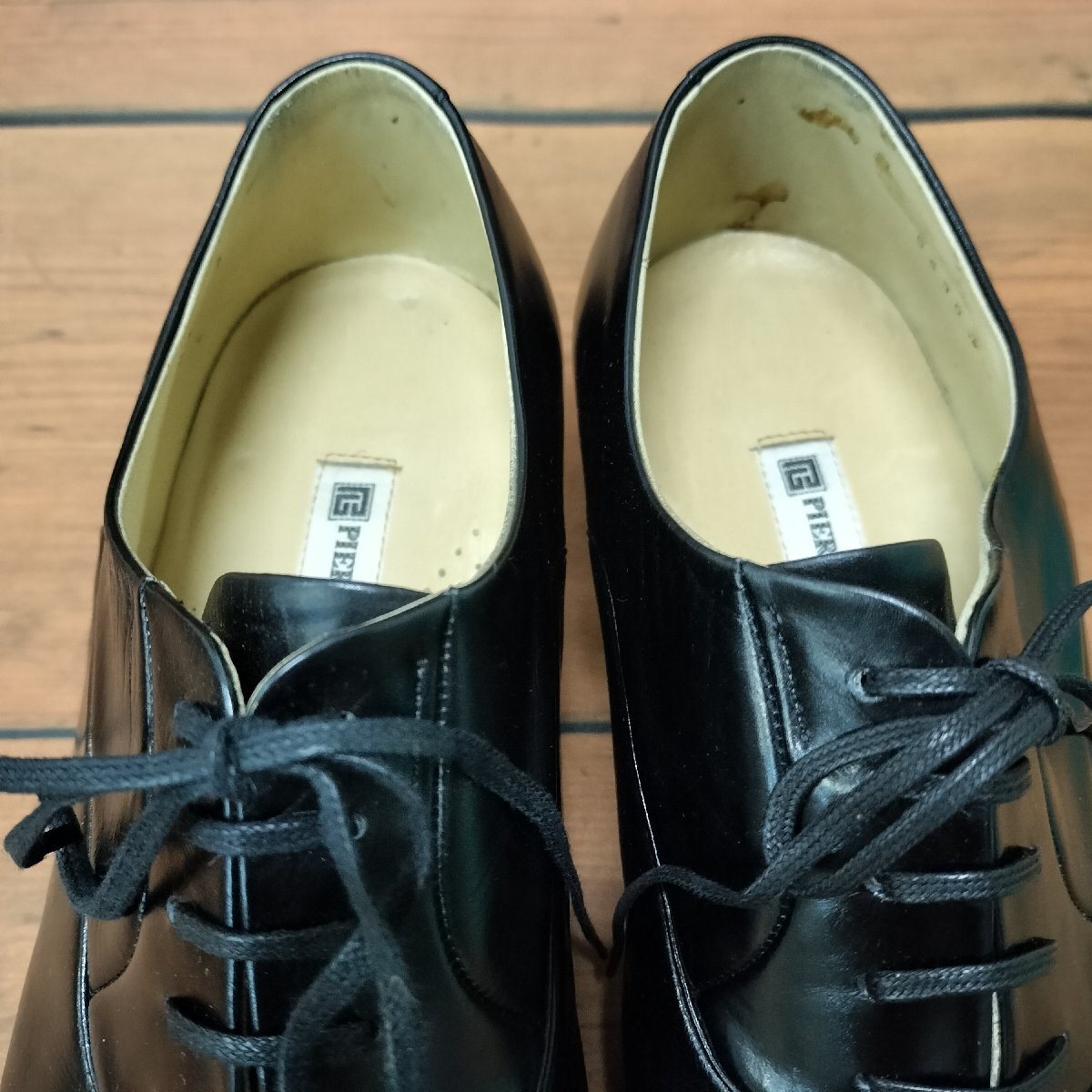 Yahoo!オークション - s001 Y4 ピエールバルマン 紳士靴 革靴 ビジネス...