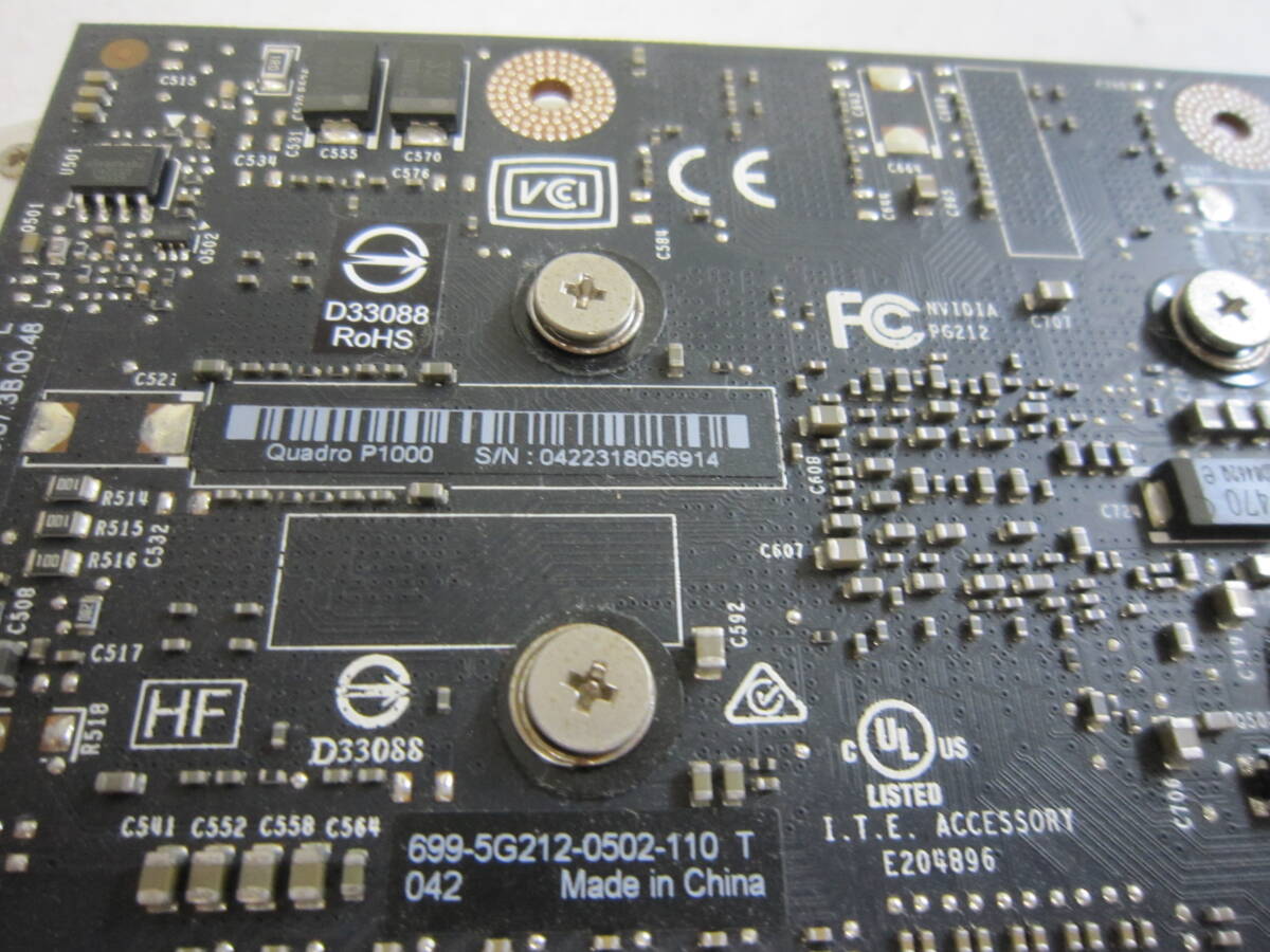 Yahoo!オークション - 2439 NVIDIA QUADRO P1000 GDDR5 4GB ロープロフ...