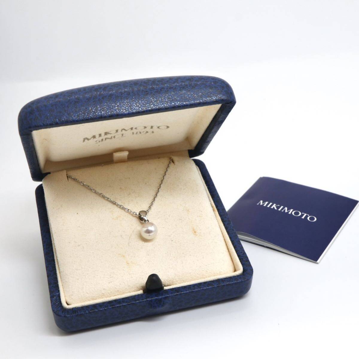 Yahoo!オークション - 高品質 MIKIMOTO(ミキモト)箱付き K18 アコヤ本...