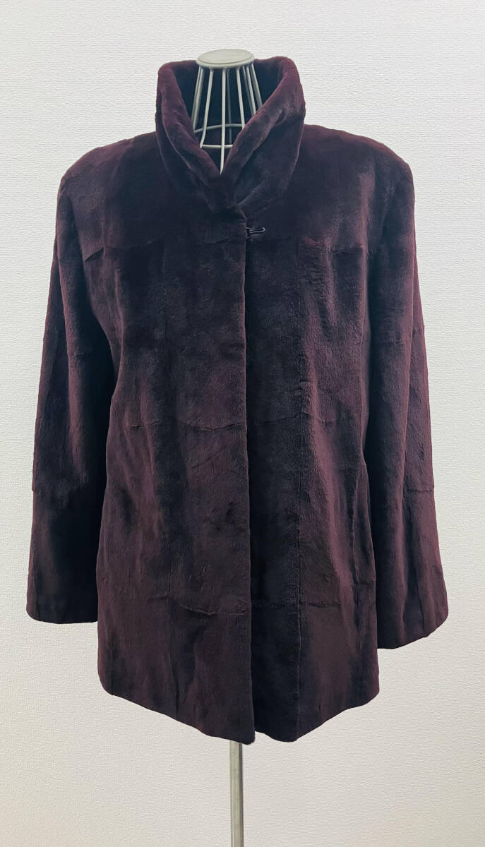 Yahoo!オークション - 美品 EMBA エンバ クレールドゥリュンヌ ミンク...