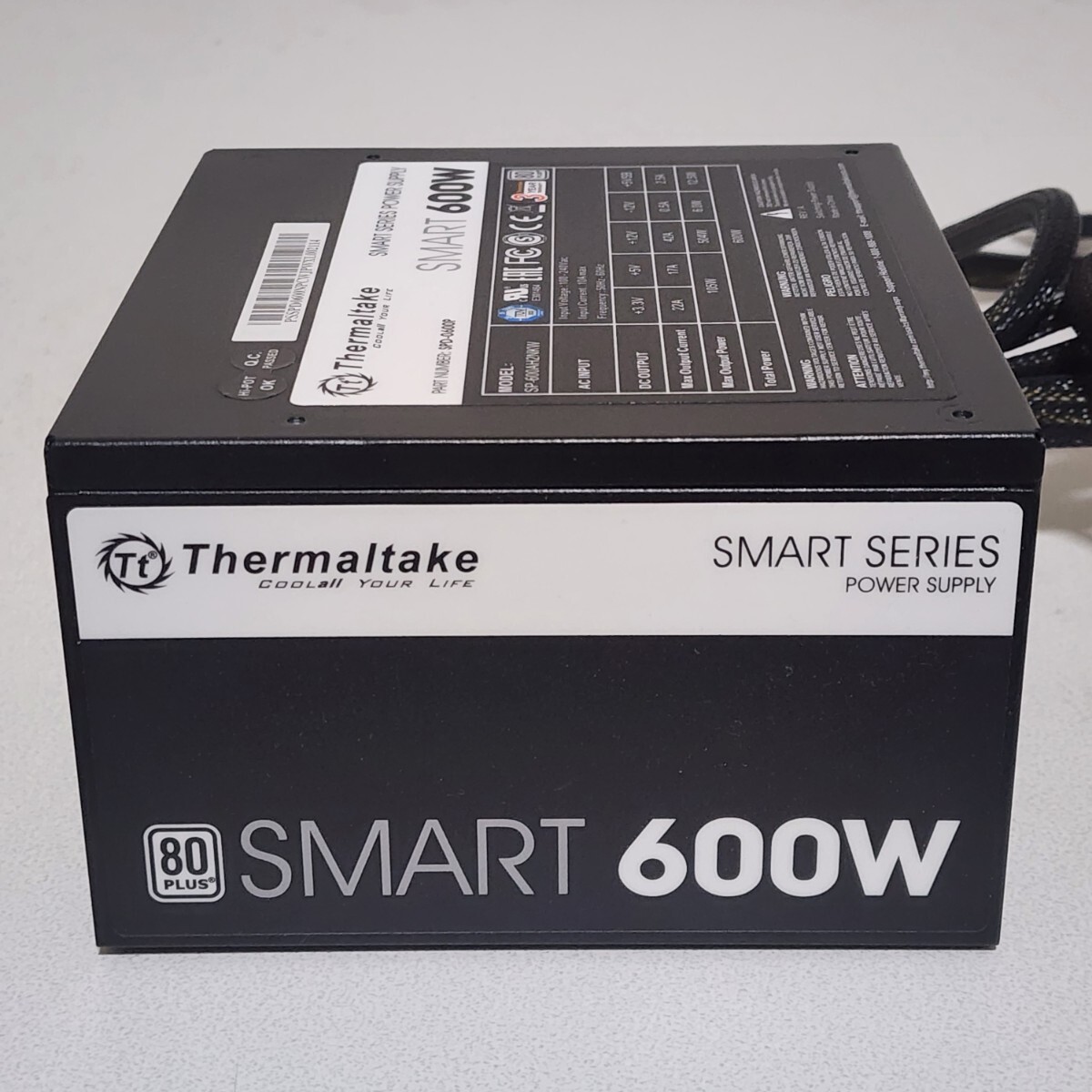 Yahoo!オークション - Thermaltake SMART(SPD-0600P) 600W 80PLUS STAN...
