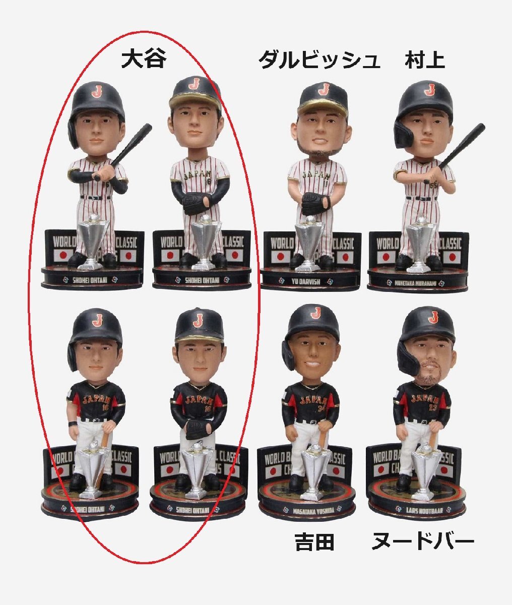 Yahoo!オークション - 【MS】大谷翔平+侍ジャパン 2023年WBC ミニ・ボ...