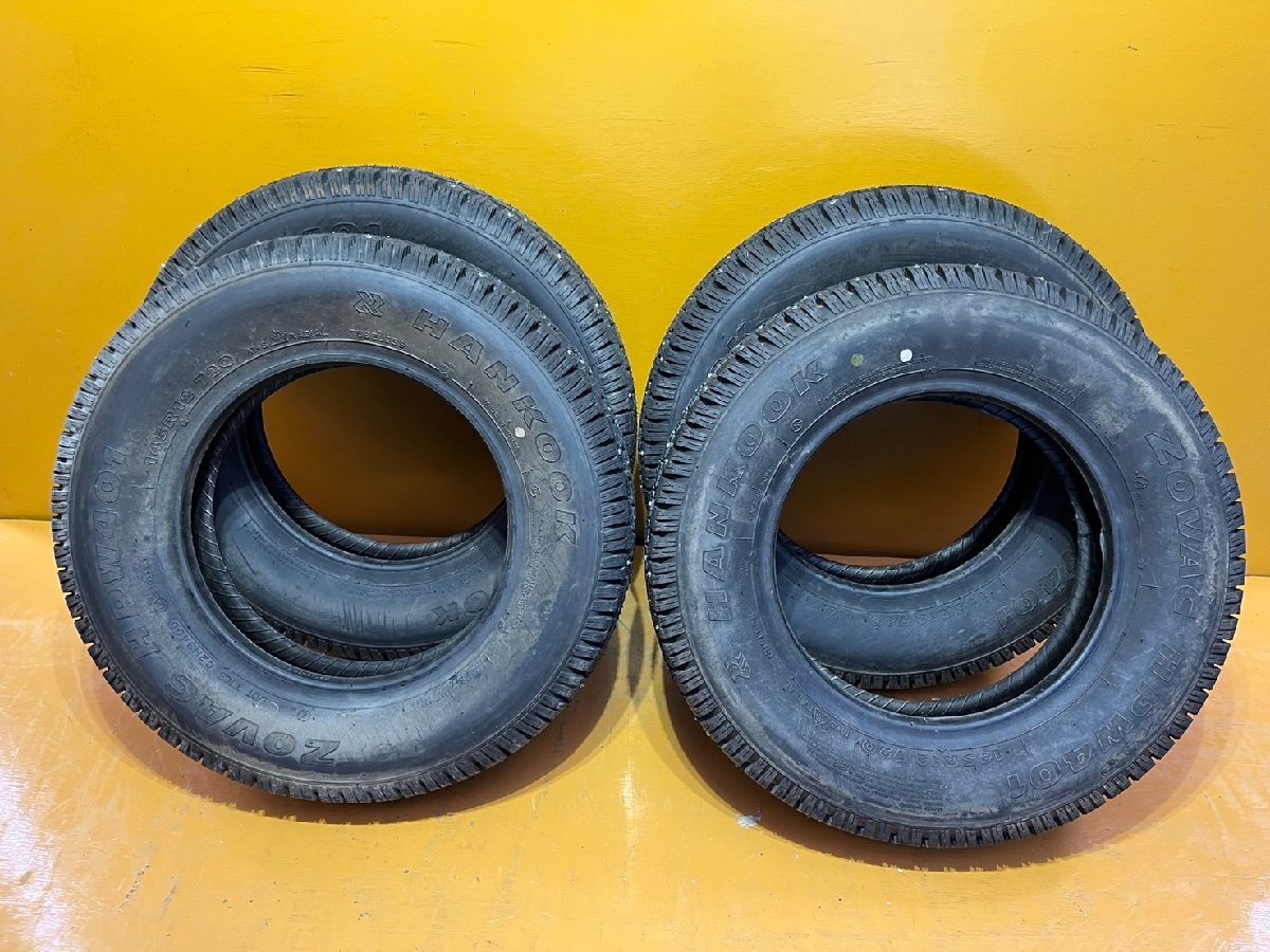 Yahoo!オークション - 145R12 72Q スパイクタイヤ HANKOOK ZOVAC HPW40...