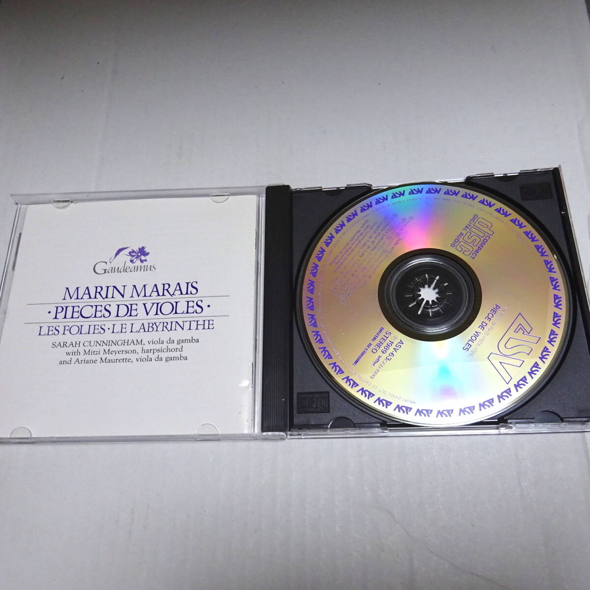 Yahoo!オークション - 国内盤CD/ASV-Crown「マレ ヴィオール組曲」カニ...