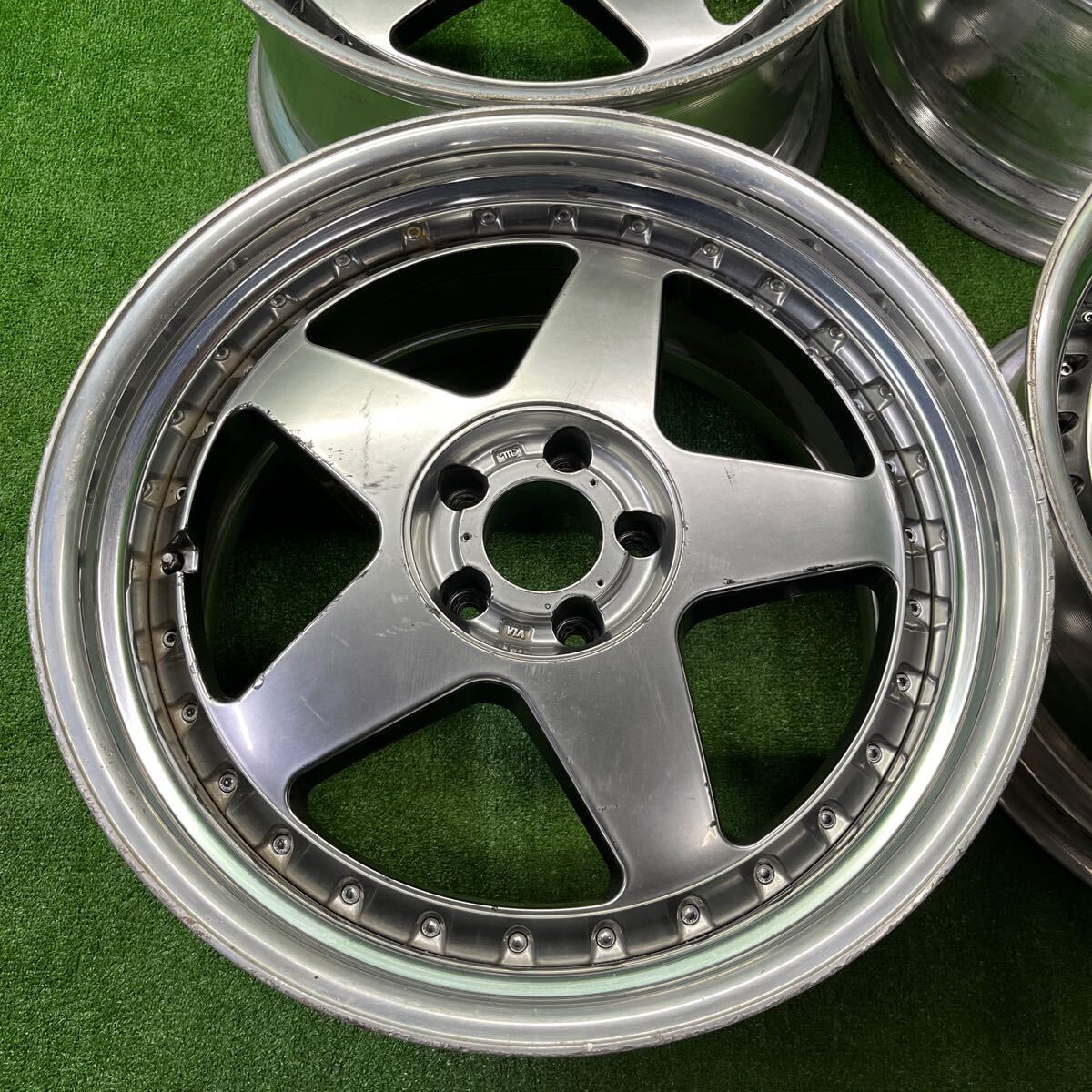 Yahoo!オークション - AIMGAIN エイムゲイン GVS SR 20×9.5J 5H +20