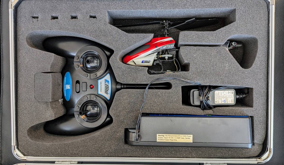 Yahoo!オークション - #8636【ケース付き 】E-flite BLADE mSR JR PROP...