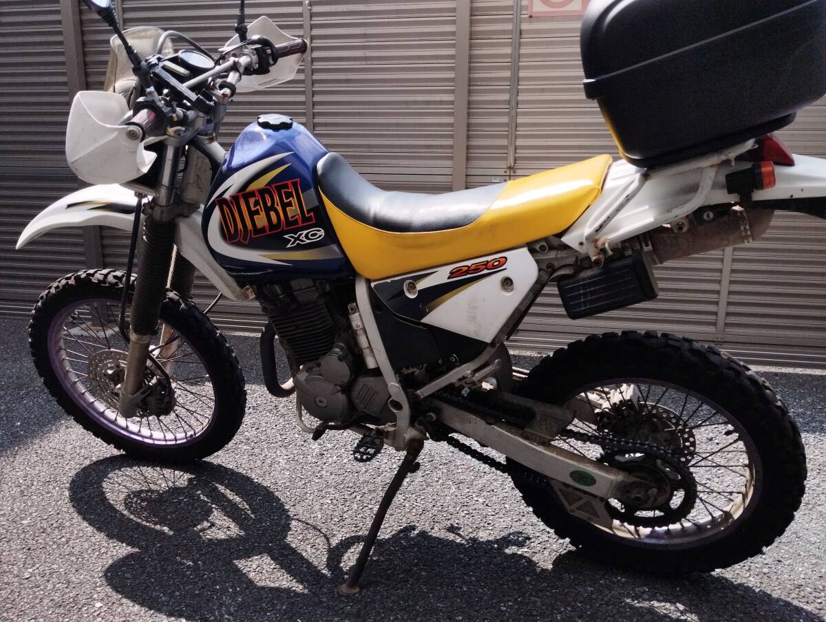 Yahoo!オークション - スズキ ジェベルXC 250 車体